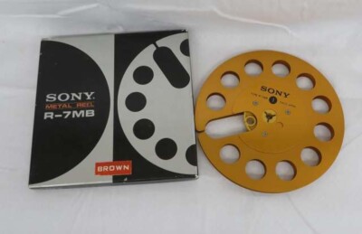 Sony R-7MB 7 inches Empty Metal Reel 12 Brown from JAPAN | eBay