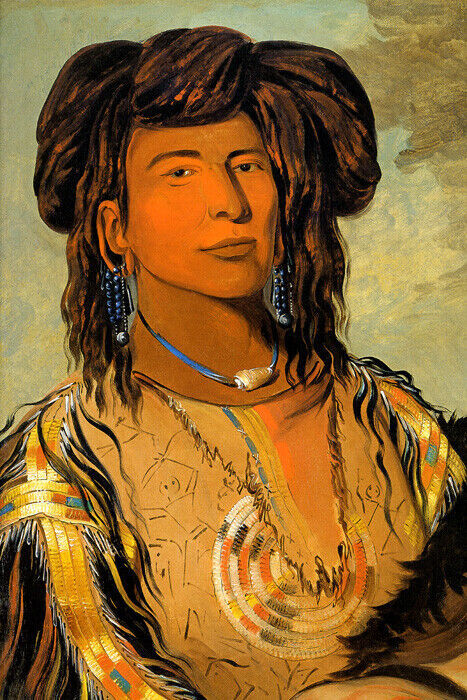 WESTERN SIOUX LAKOTA CHIEF MINICONJOU TRIBE AMERICAN INDIAN GEORGE ...