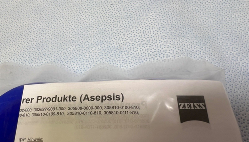 Pack Of 6 ZEISS 305810-9003-000 Surgical Sterilization Caps 49mm X 180 ...