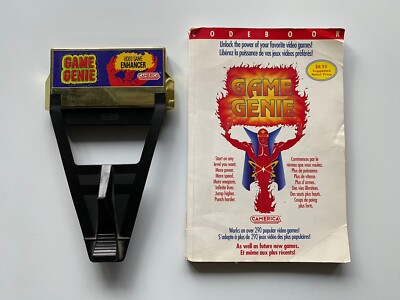 Nintendo NES Game Genie W/ Code Book | eBay