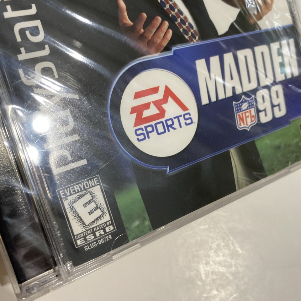 STRIP SEALED PS1 Madden NFL 99 (Sony NEW PlayStation One, 1998 ...