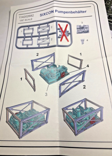 Roco mintanks Sixcon modern USMC fuel tanks original 1/87 | eBay