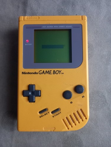 Console Nintendo Gameboy Game Boy Fat Yellow Jaune loose - Fonctionnel ...