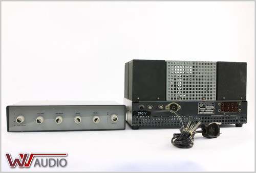 Unitran RPS-12 + RMS-11 Tube Amplifier Röhrenverstärker +Preamplifier ...