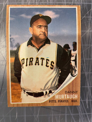 1962 TOPPS #503 DANNY MURTAUGH PITTSBURGH PIRATES BASEBALL CARD NM/MT ...