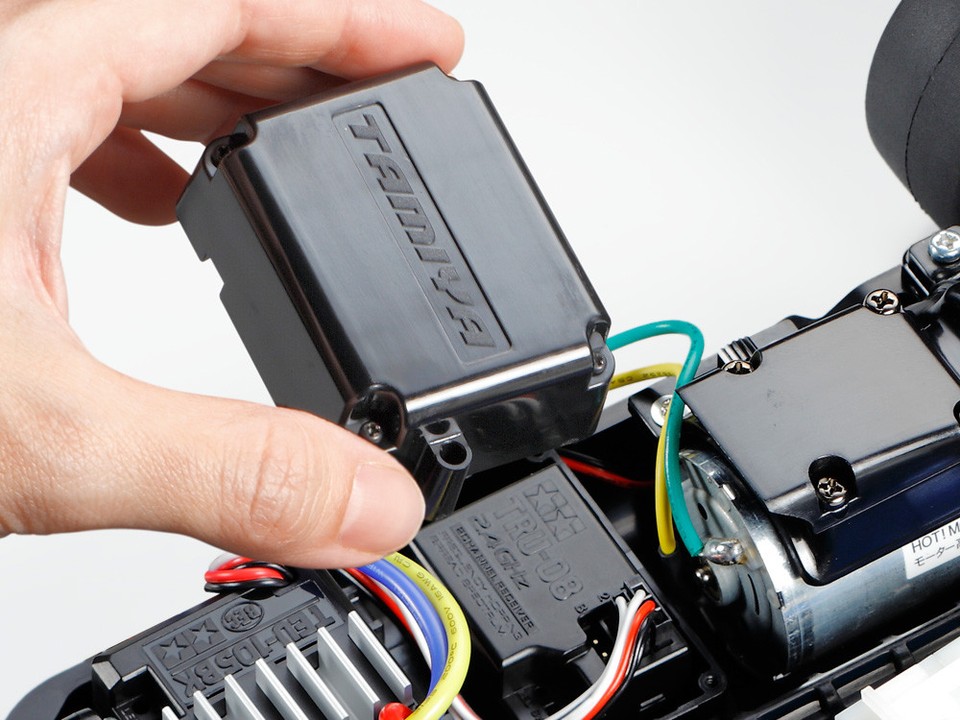 TAMIYA OEM 1/10 RC XB HONDA NSX PRE ASSEMBLED TT-02 CHASSIS KIT W ...