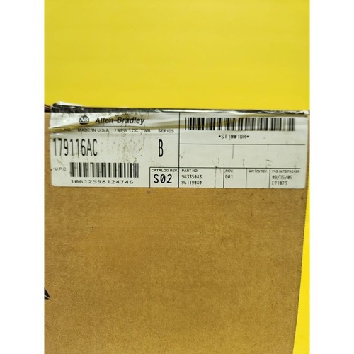 New Sealed Allen Bradley I/O Module 1791-16AC 16 INPUTS 32 Points 16 ...