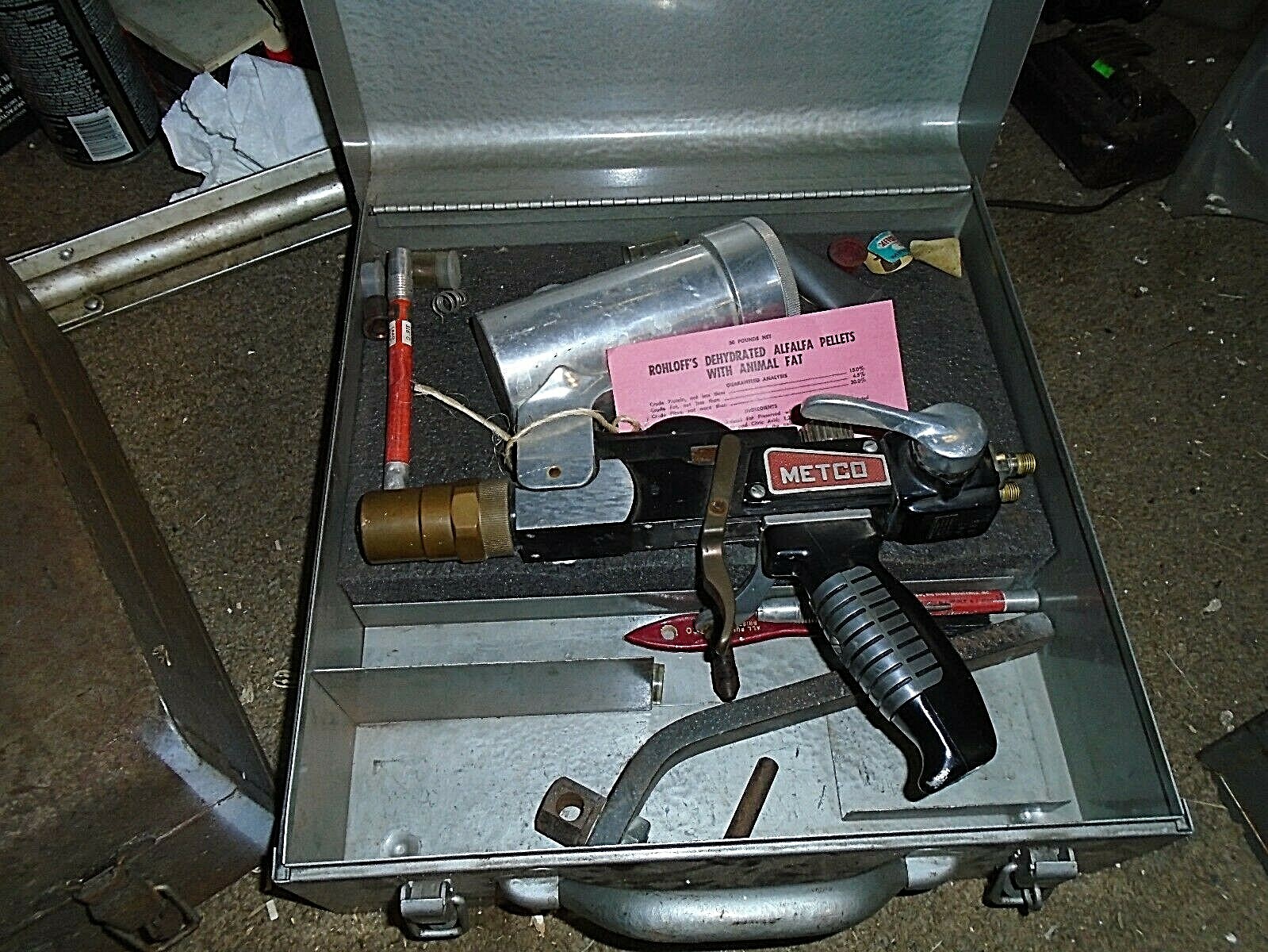 METCO 5P ThermoSpray Gun in Case with Extra’s #3 $1,800 – A&L ...