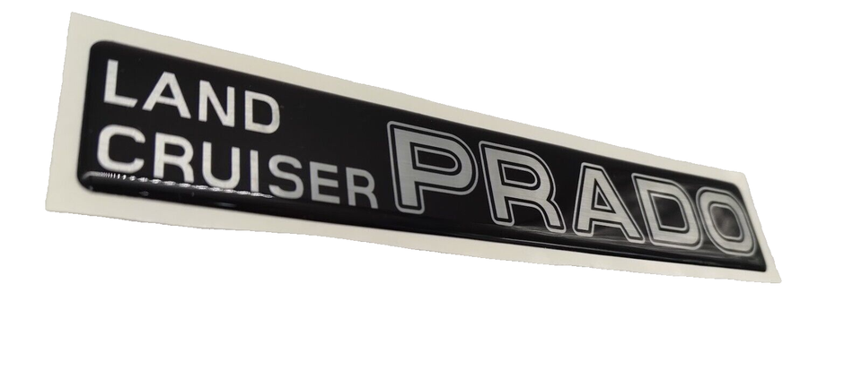 For Toyota Land Cruiser Prado 90 Series rear emblem Resine | eBay