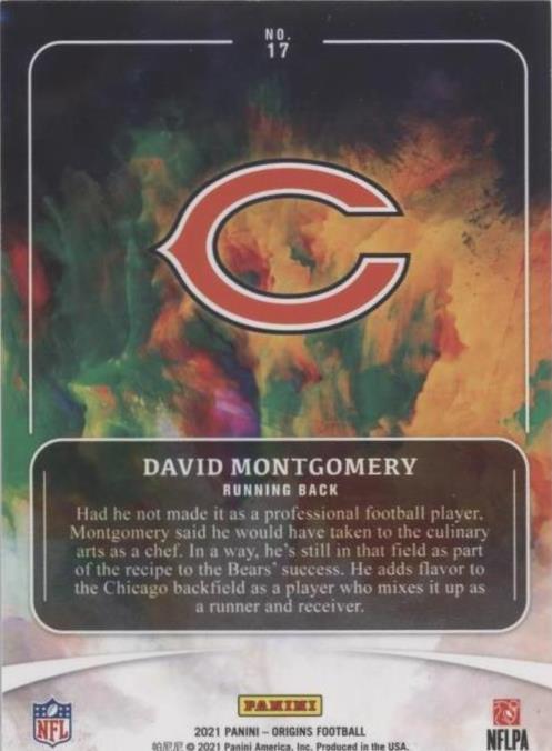 2021 Panini Origins David Montgomery #17 for sale | eBay