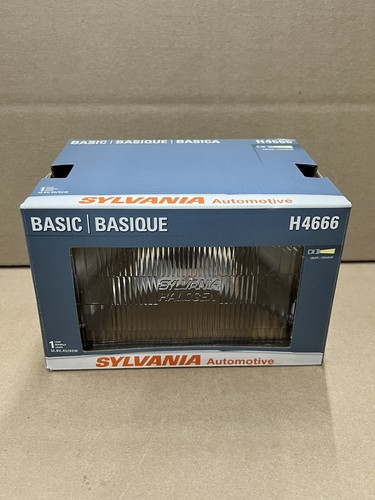 NOS Sylvania 12V Headlight Rectangular 4x6" H6545 H4666 3 Prong | eBay