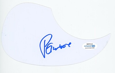PETER NOONE HERMANS HERMITS SIGNED AUTOGRAPH ACOUSTIC GUITAR PICKGUARD ...