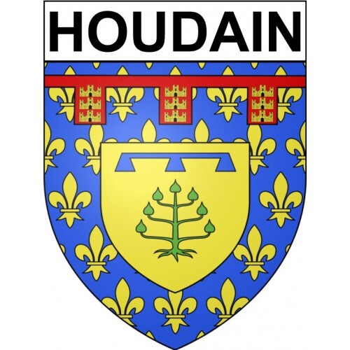 Houdain 62 ville Stickers blason autocollant adhésif | eBay