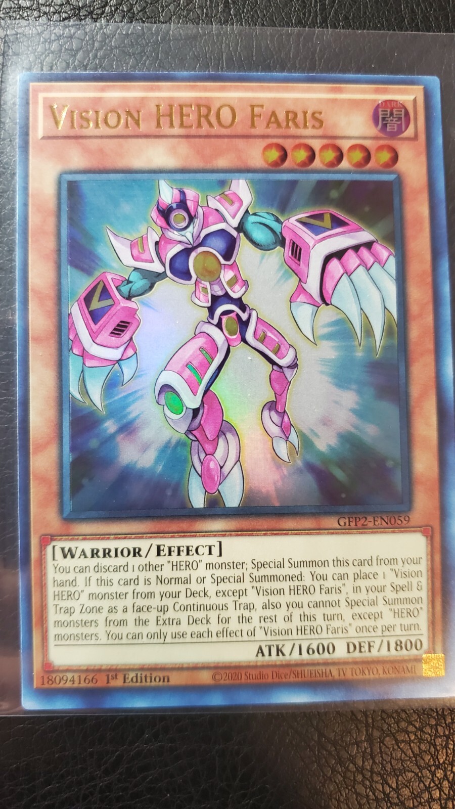 Vision Hero Faris 1st Ed GFP2-EN059 NM Yu-Gi-Oh Ghost Of The Past 2 | eBay