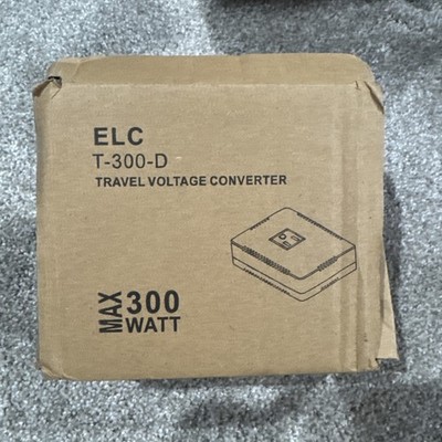 ELC T-300-D Travel Voltage Converter. Cs | eBay