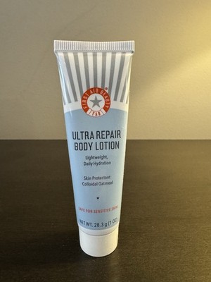 First Aid Beauty Ultra Repair Body Lotion 1 oz 30 ml Travel Size NEW | eBay