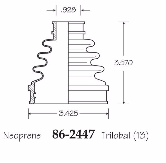 Front Inner & Outer CV Axle Boot Kit for Toyota Corolla 2003-2008 Empi ...