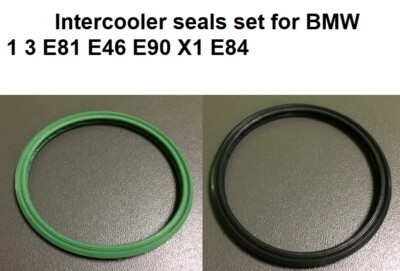 New Engine Intercooler Seal Gaskets set for BMW 1 3 E81 E46 E90 X1 E84 ...
