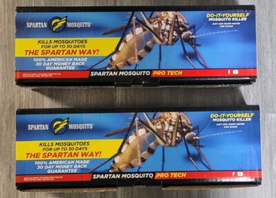 NIB Lot of 2 boxes (4 qty) Spartan Mosquito Pro Tech Disposable ...