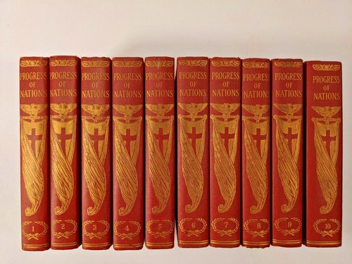 Progress of Nations (1933, DAV Edition, Complete 10 Volume Set) | eBay