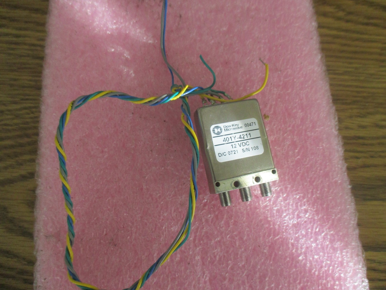 Dow-Key Microwave Model: 401Y-4211 Coxial Switch | eBay UK