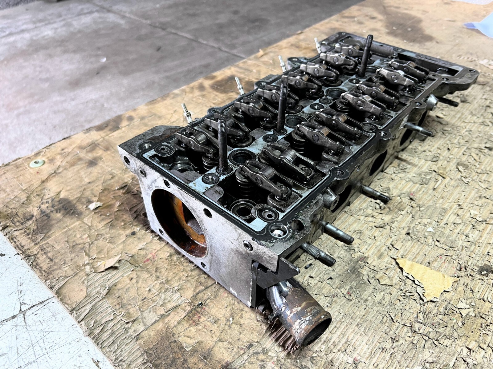 VAUXHALL INSIGNIA ASTRA J 2.0 CDTI ENGINE CYLINDER HEAD A20DTH 160 BHP ...