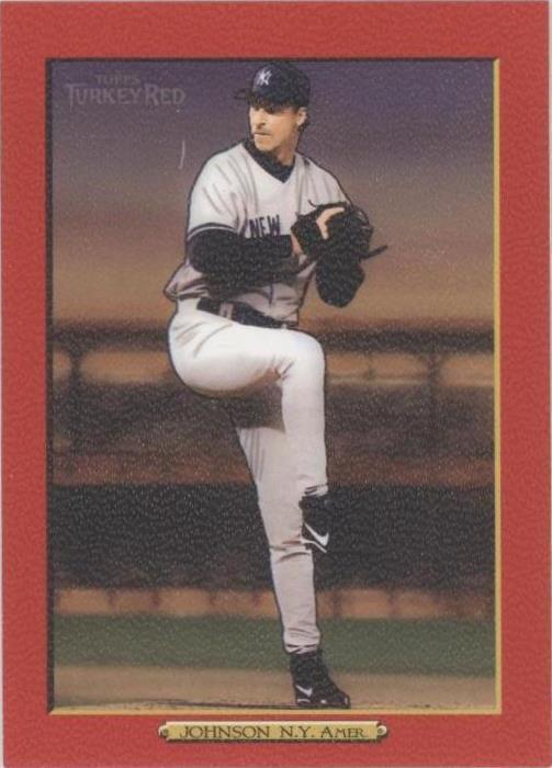 2006 Topps Turkey Red - Randy Johnson #460 Red N.Y. Amer for sale ...
