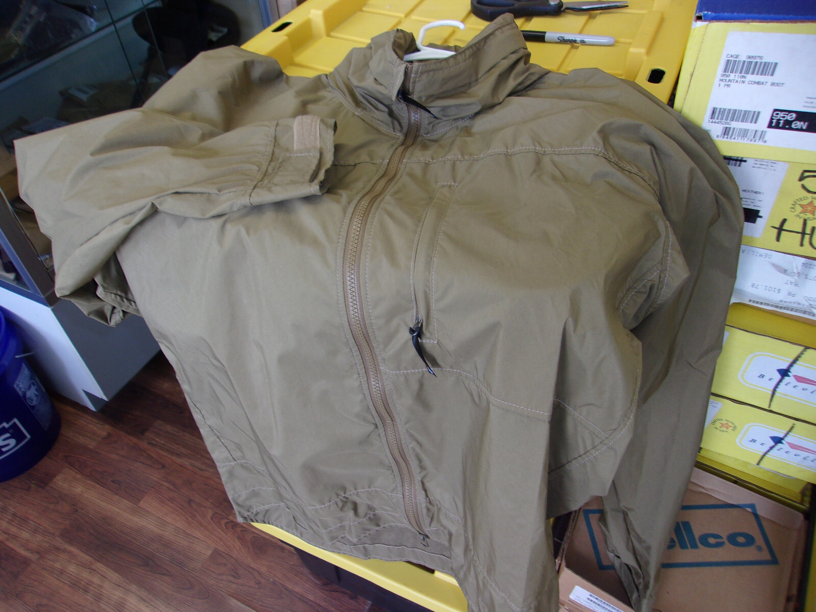 BEYOND CLOTHING...NAVY SEAL L4-L6 BORA WIND JACKET WITH HOOD , S , XL ...