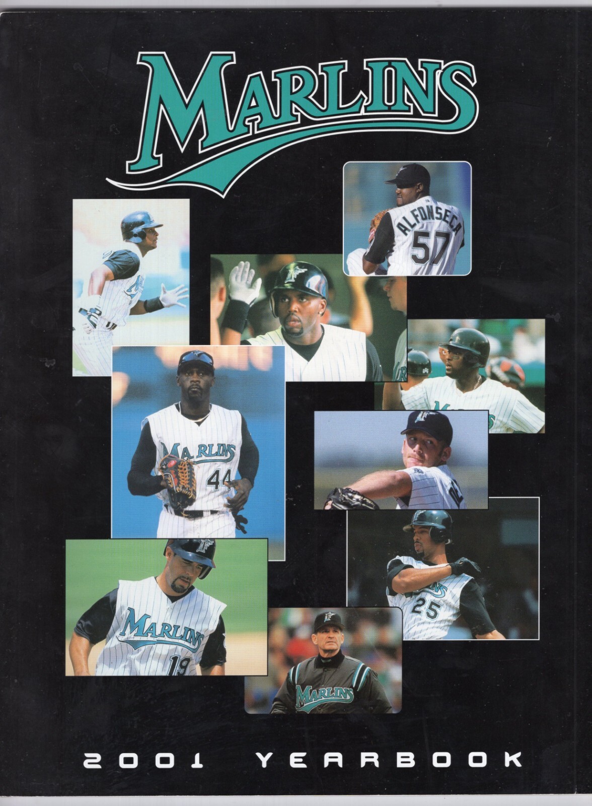 2001 FLORIDA MARLINS Official Yearbook Vintage Magazine Nr-Mint ...