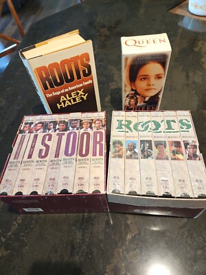 Roots VHS Trilogy PLUS Roots Vintage ALEX HALEY BOOK. | eBay