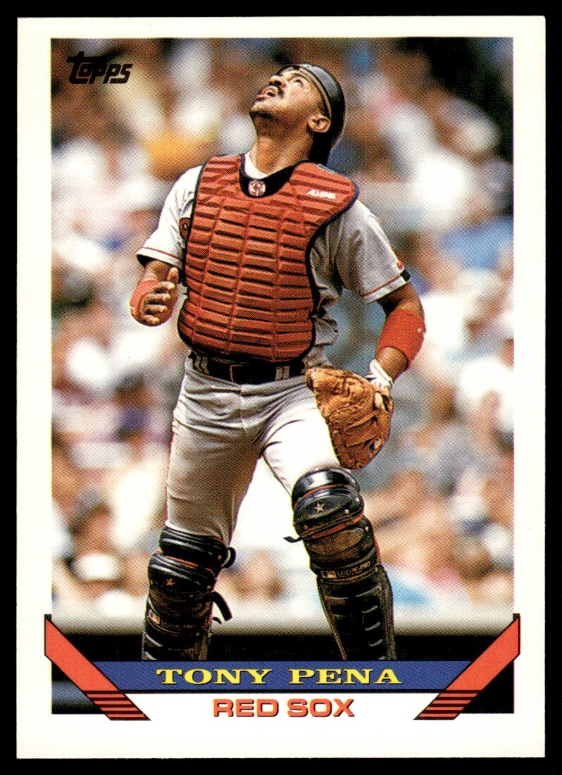 1993 Topps #618 Tony Pena Boston Red Sox | eBay