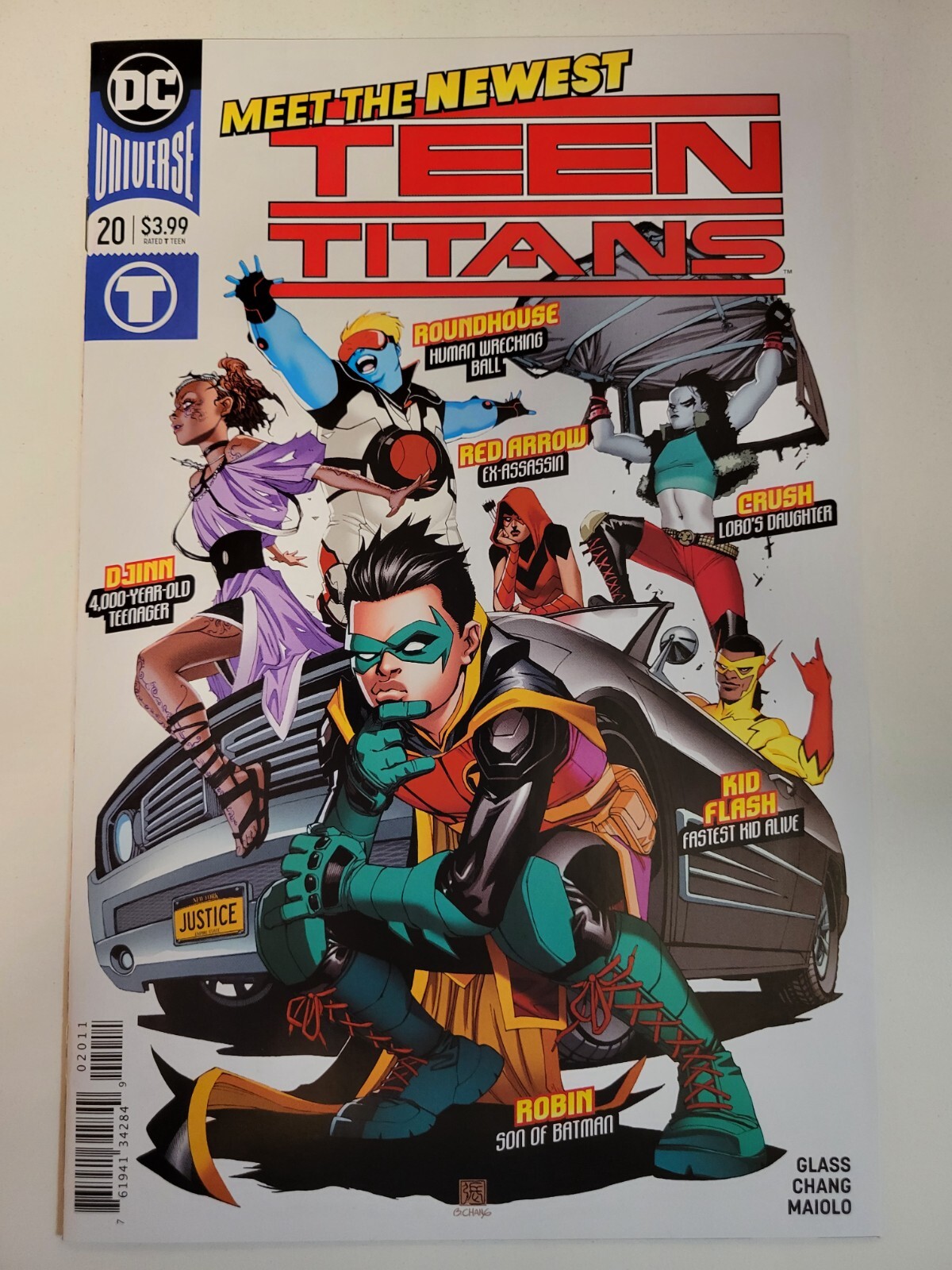 Teen Titans #20 DC 2016 Series 1st Full app Crush Lobo's Daughter 9.4 ...