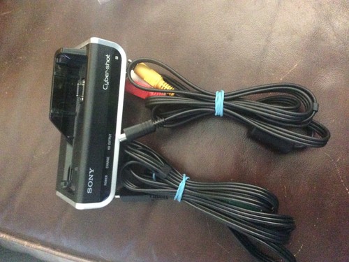 Sony CSS-HD1 Cyber-shot Station Digital Camera Docking Station With Av ...