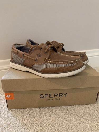 Size 8 Sperry Men's Surveyor 2 Eye Boat Shoes Sonora Sts22067 | eBay