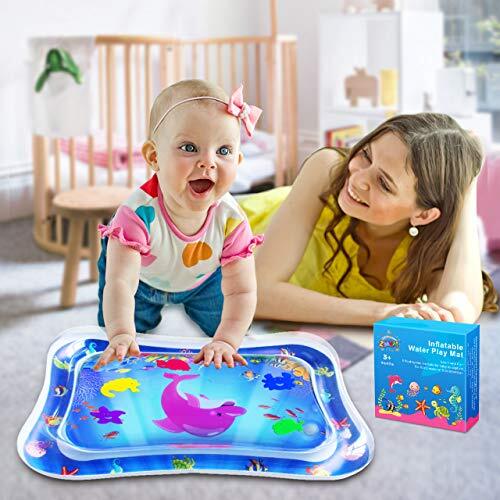Baby Tummy-Time Water Mat: Infant Baby Toy Gift Activity Play Mat ...