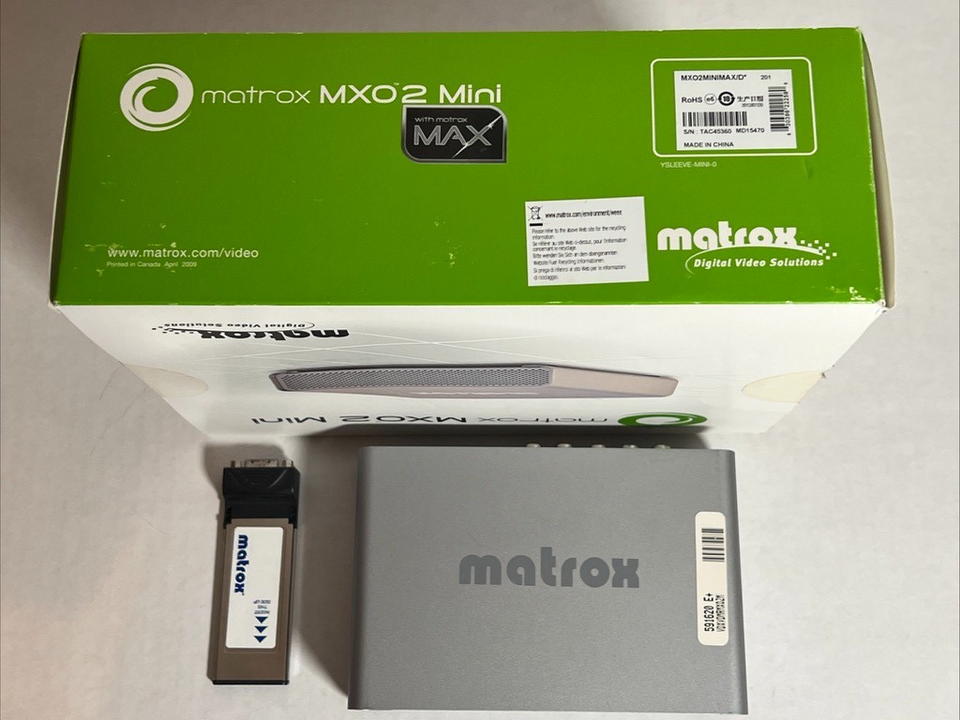 (3) Matrox MXO2 Mini MAX - A/V Breakout Boxes | eBay