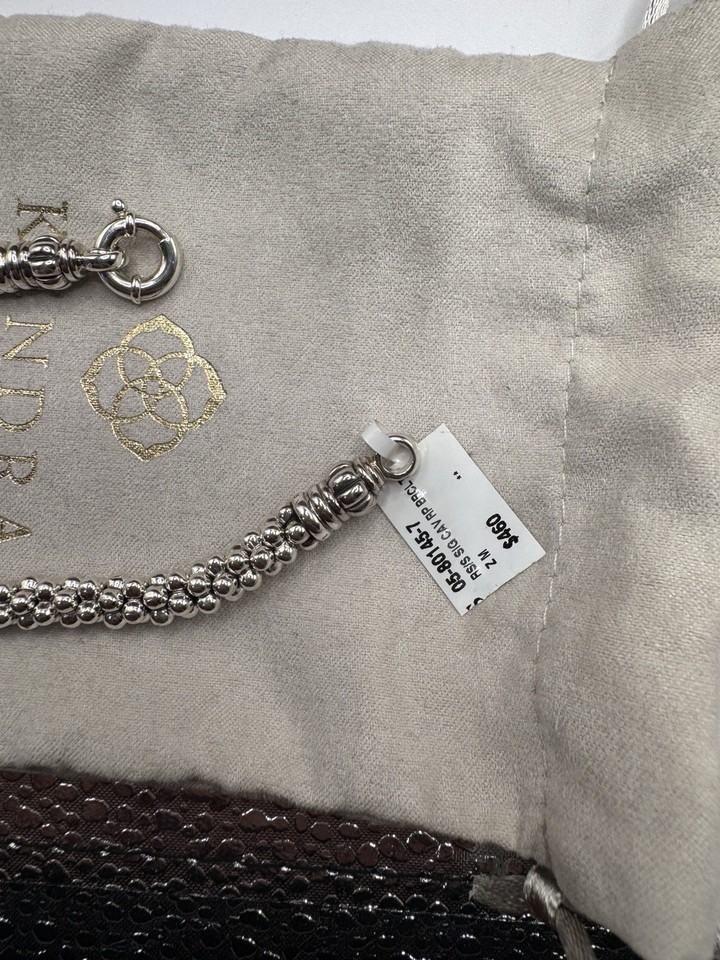 New LAGOS Signature Caviar Bold Caviar 7mm Rope Bracelet Sterling ...