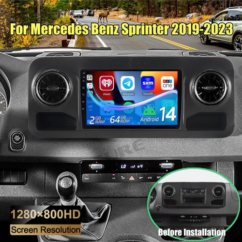 Android 14 Stereo Radio GPS For Mercedes-Benz Sprinter 2018-2023 ...