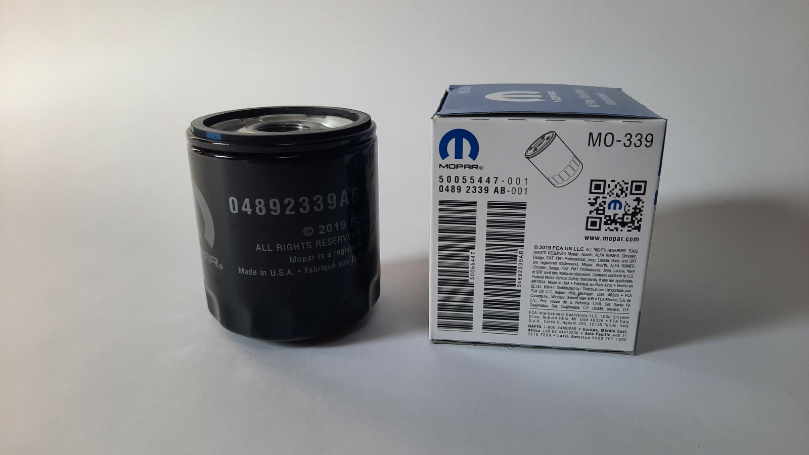 Mopar Ölfilter 4892339AB / 4892339BE Dodge Ram 1500 5.7L Bj. 2013-2022 ...