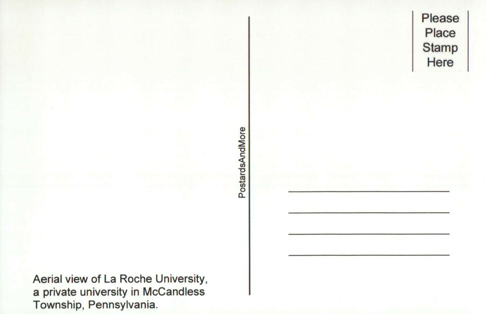 Aerial View of La Roche University Pennsylvania Baseball Field Stadium ...