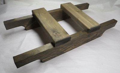 24.5" Long Small Gas Engine Motor Pine Wood Skids Frame | eBay