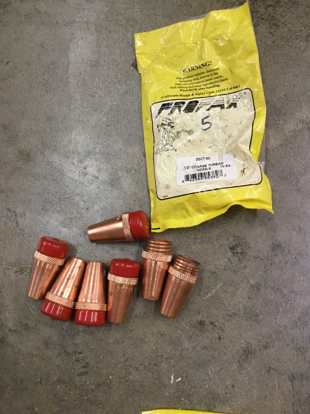 8 Tweco, Profax Nozzle 25-50 Genuine Tweco 1/2” bore, 25CT50 | eBay