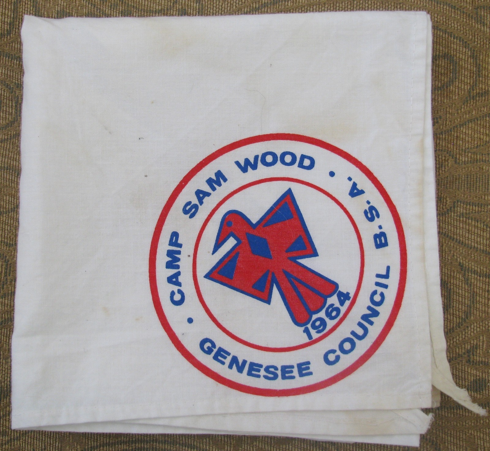 Camp Sam Wood (NY) 1964 Neckerchief BSA | eBay