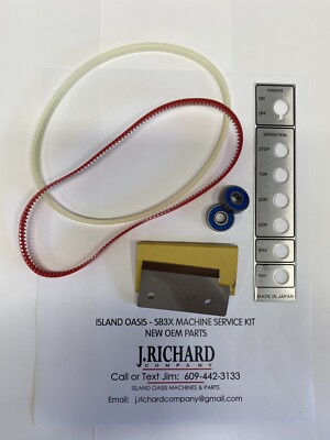 ISLAND OASIS BLENDER SB3X MACHINE SERVICE KIT - OEM PARTS - SEE ...