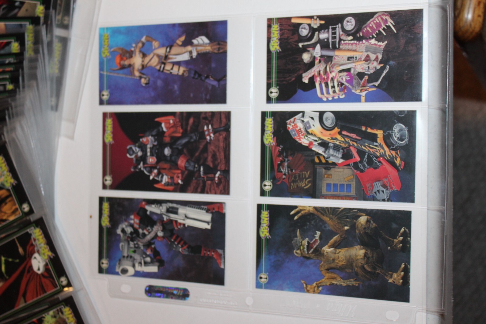 MASTER SET 1995 Spawn Widevision Card Set + chase sets ToddChrome NM ...