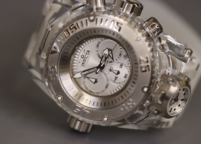 INVICTA Bolt Men 52mm Stainless Steel Silver dial VD53 Quartz 43112 | eBay