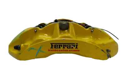2010 FERRARI CALIFORNIA LEFT FRONT BREMBO CARBON CERAMIC BRAKE CALIPER ...