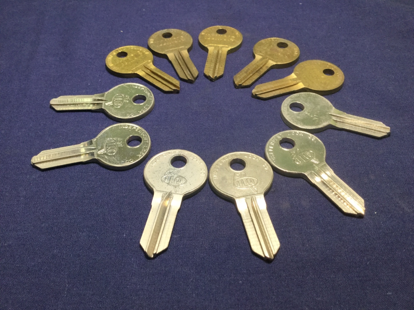 Illinois Original & Ilco S1042ZP Key Blanks, Set of 11 - Locksmith | eBay