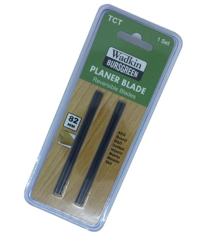 2 x 82mm CARBIDE PLANER BLADES to fit Black & Decker BD710, DN710 ...