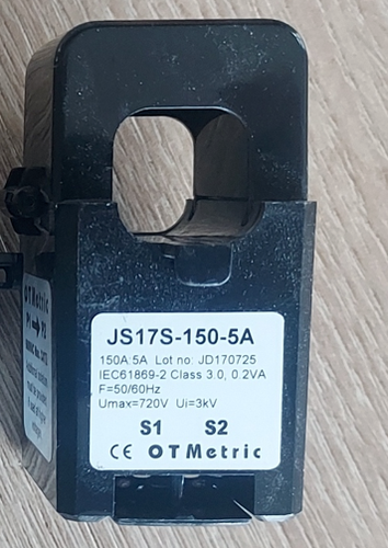 transformateur de courant TC TI OT Metric 150A 5A JS17S-150-5A | eBay